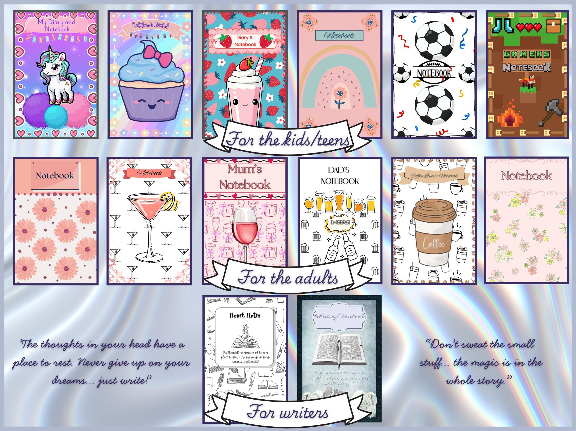 Title Notebooks – Becca Storm Books